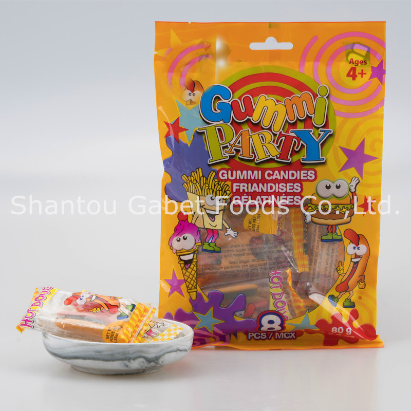 Buy Gummy Compressed Chew Candy Bag Packaging Fruit Flavor Sweet Sour ...