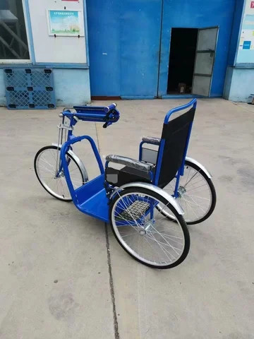 Buy Handicapped Disabled Electric Rear Tricycle Handy Capped 9 Seat ...