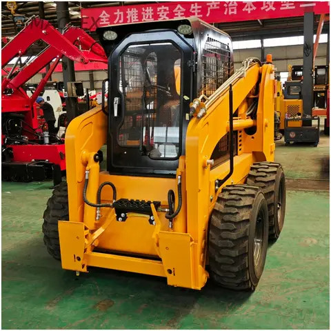 Buy High Operating Efficiency Jc100 Skid Steer Loader With Attachments ...