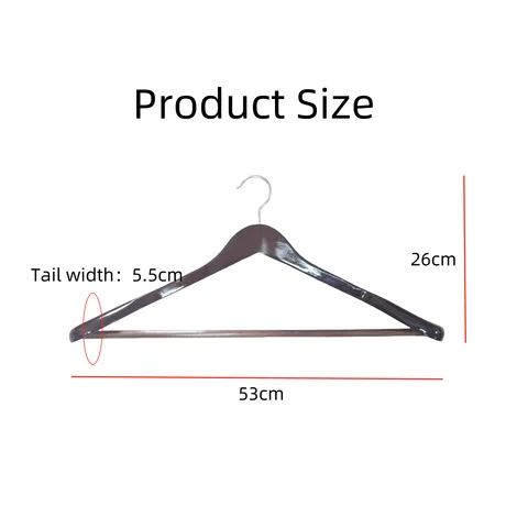 Buy High Quality Solid Wood Mens Suit Non-slip Double Layer Hanger ...