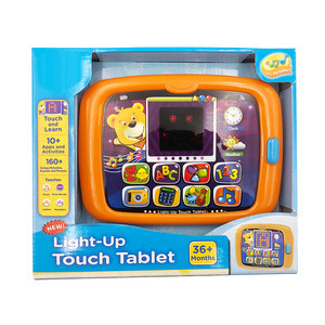 Buy Light Up Touch Tablet Kids Toy Educational Intelligent Music Words ...