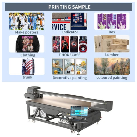 Buy Lingya 2513 4*8ft Uv Flatbed Printer For Wood Mdf Large Form ...