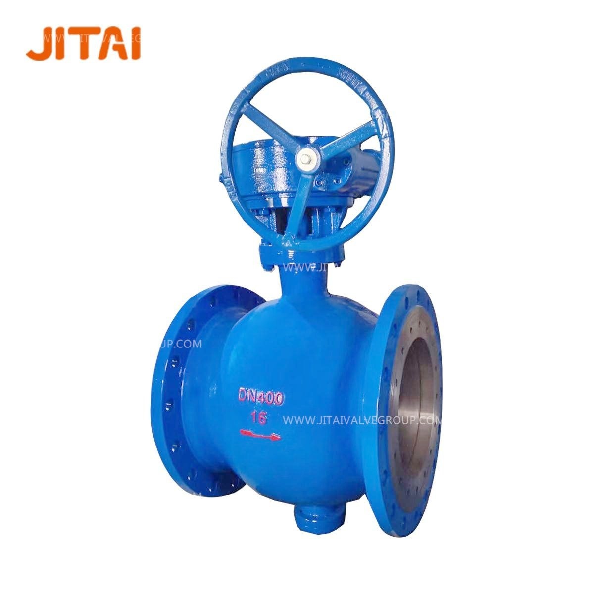Buy Manual Flanged Ball Valve For Ash From Eac Supplier from JITAI ...