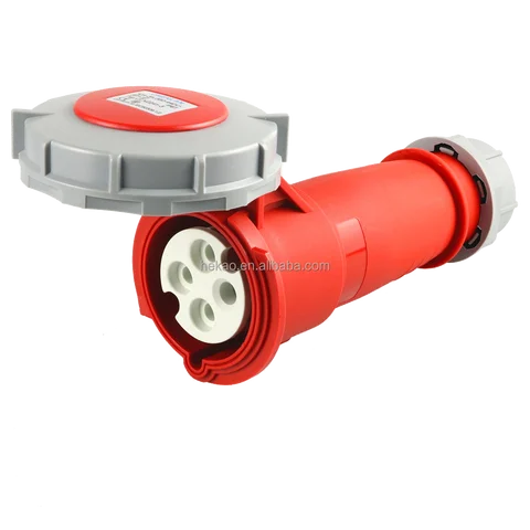 Buy Manufacturers Price 4pin Waterproof 32a Ip67 3p+e 3h Plugs ...
