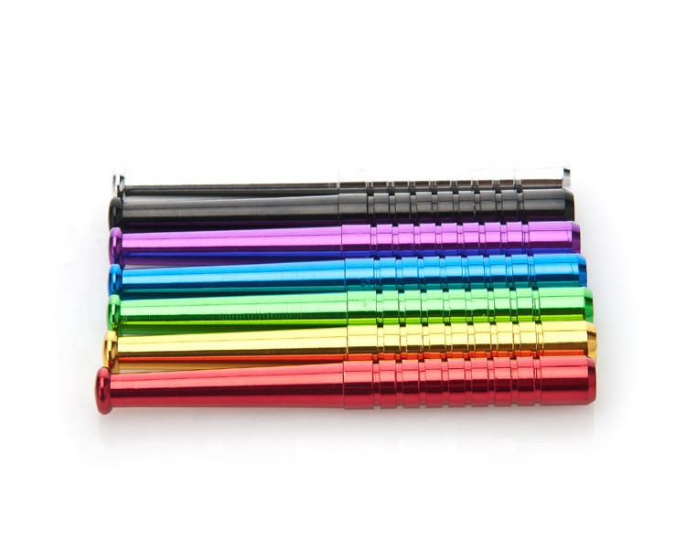 Buy Metal Aluminum Baseball Bat Shape 78mm Length Dugout Weed Pipes ...