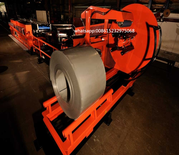 Buy Metal Culvert Pipe Making Machine Corrugated Steel Pipe Machine ...