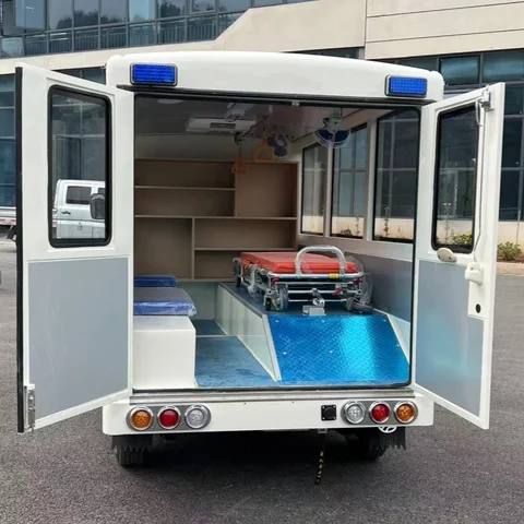 Buy Mini Low Price Chinese Emergency Ambulance 72v Electric Ambulance ...