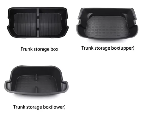 Buy Model Y Front Trunk Organizer, For Tesla Model Y Accessories Front ...
