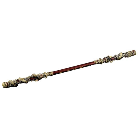Buy Monkey King Staff Black Myth Wukong Game Model Art Craft Ruyi ...