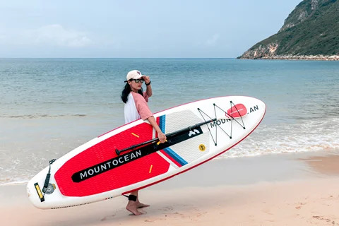 Buy Mountocean Stand Up Paddleboard Inflatable Surfing Surfboard ...