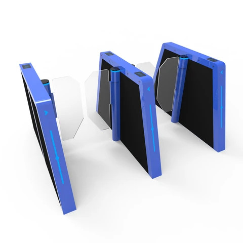 Buy Office Building Pedestrian Barrier Barcode Rfid Cards Access ...