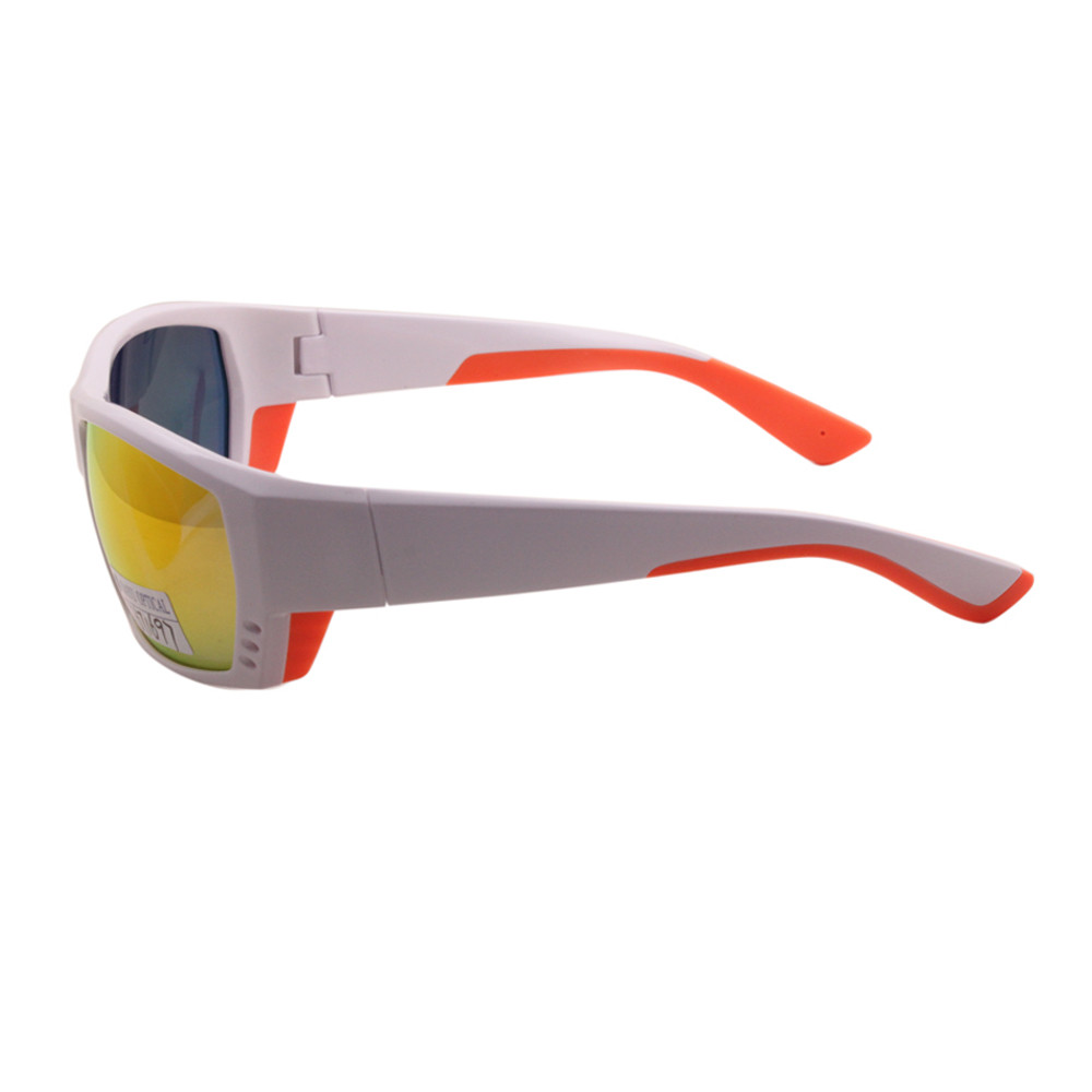 Buy Orange Rubber Side Shields Double Injection Frame Sports Eyewear ...