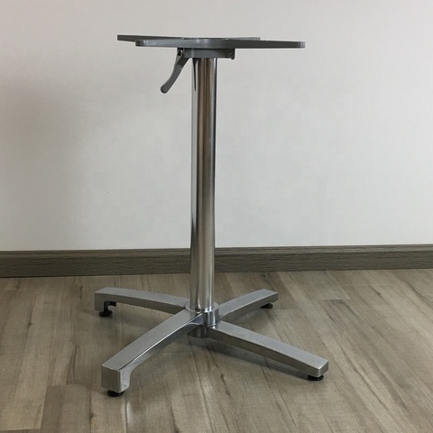 Buy Outdoor Hight-lower Fold Furniture Leg Aluminum Table Base Fold ...