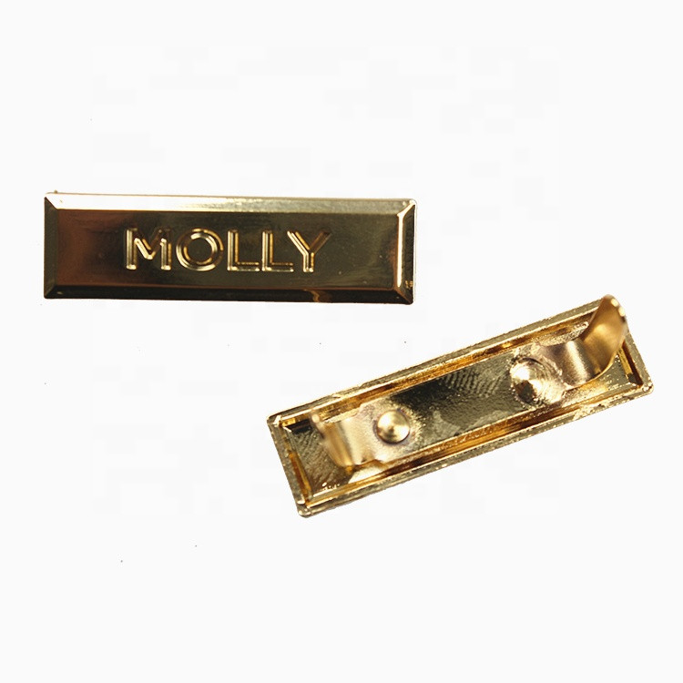 Buy Personalized Custom Metal Emblem Engraved Logo Gold Plate For ...