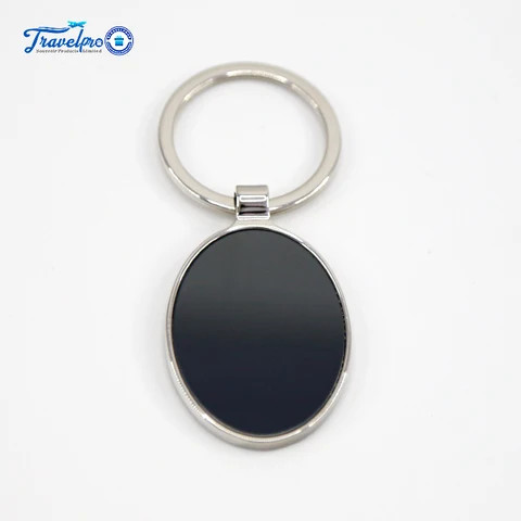 Buy Personalized Custom Mirror Surface Metal Blank Keychain Diy Zinc ...