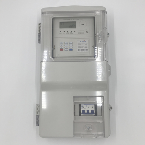 Buy Prepaid 3 Phase Ip65 Wall Mounted Electricity Meter Box/enclosure ...