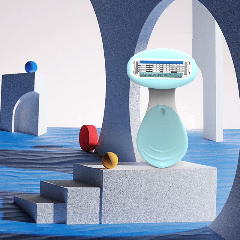 Buy Private Label Taravelling Women Razor Four Stainless Steel Blade ...