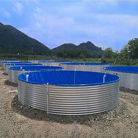 Buy Pvc Fish Tank Aquaculture Galvanized Sheets Fish Aquarium For Koi ...