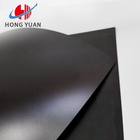 Buy Pvc Plastic New Material Pvc Matte Black Plastic Sheets Double Side ...