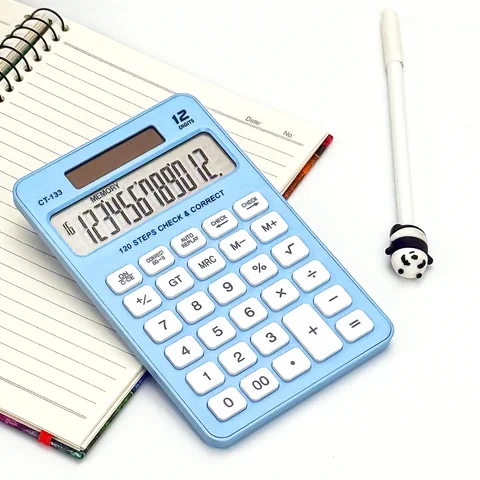 Buy Real Solar Powered Dual Power 12 Digit Calculator - Advanced ...