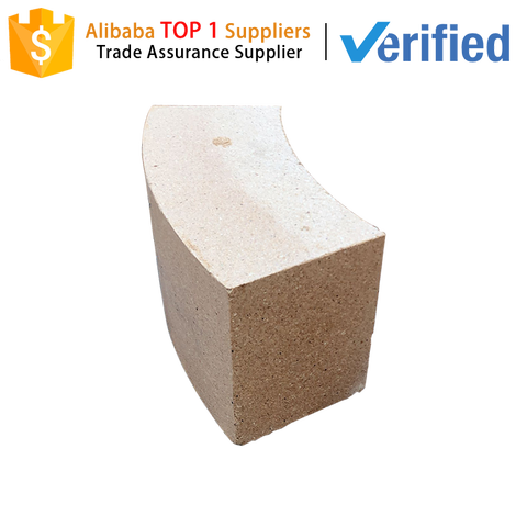 Buy Refractory Brick Manufacturer Provide Curved Round Clay Fire Brick ...
