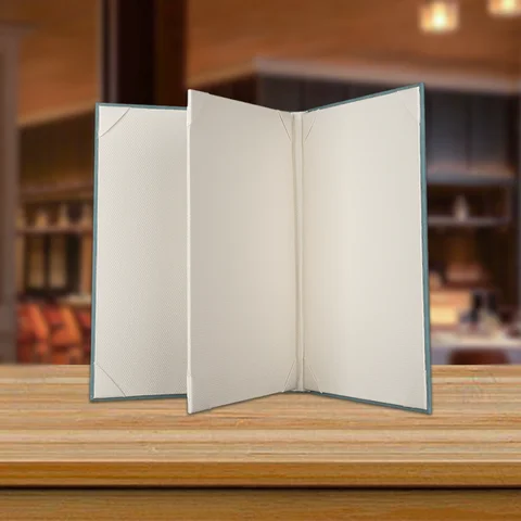Buy Restaurant Menu Covers Segarty 6 Pages Double Views Menu Holder ...