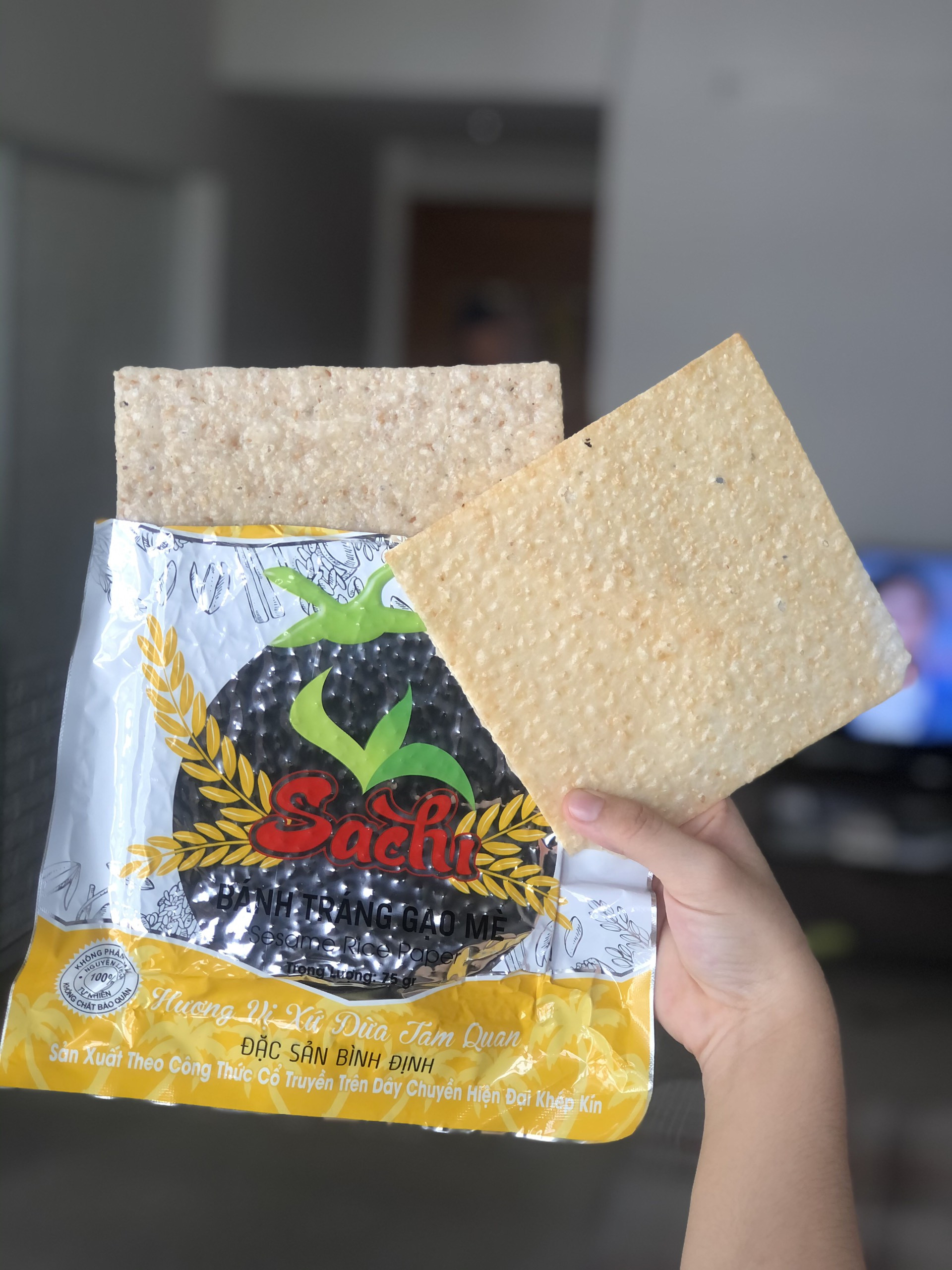 Buy Sesame Rice Paper Cracker from SACHI NGUYEN CO., LTD, China ...