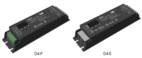 Buy Skydance D4-p 4 Channels 32a 12-36vdc Dmx512 Rdm Rgbw Led Dimmer ...