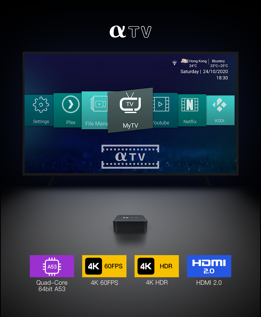 Buy Smart 4k Set Top Box Wholesale Linux 4.9 Smart Tv Box 4k Hd Wifi ...