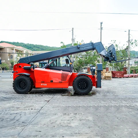 Buy Telehandler Forklift Diesel 7m Dumping Height 3.5ton 3 Ton Capacity ...