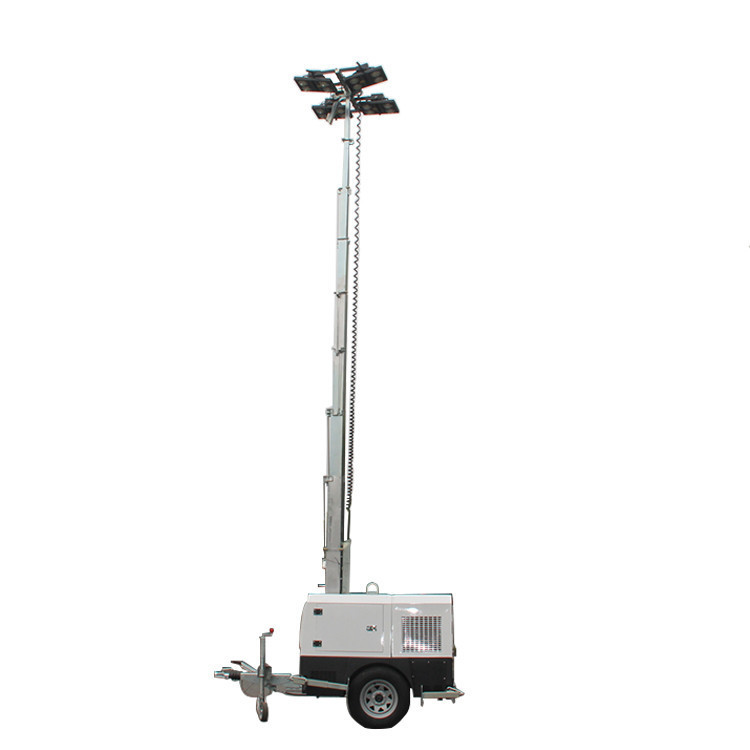 Buy Truck Mounted Telescopic Light Tower Pole Working Light Tower from ...