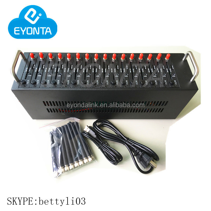 Buy Usb Modem Pool 16 Port Gsm Modem 2g Modem Module,3g Dual Sim Modem ...