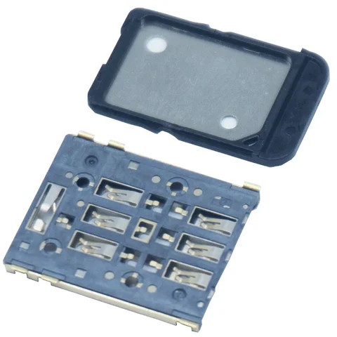 Buy Waterproof 7 Pin H=7.38mm Smt Push Pull Type With Cato Tray Nano ...