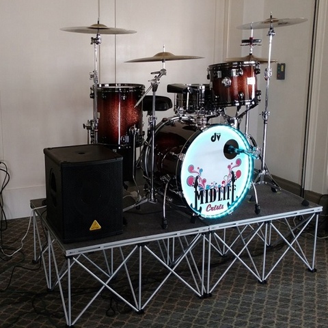 Buy X-stage Wedding Stage/portable Stage/curve White Stage Platform ...