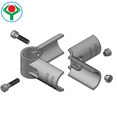 Buy Ys-2 2.5mm Thickness Alloy Corner Joint Set Lean Tube Connector ...