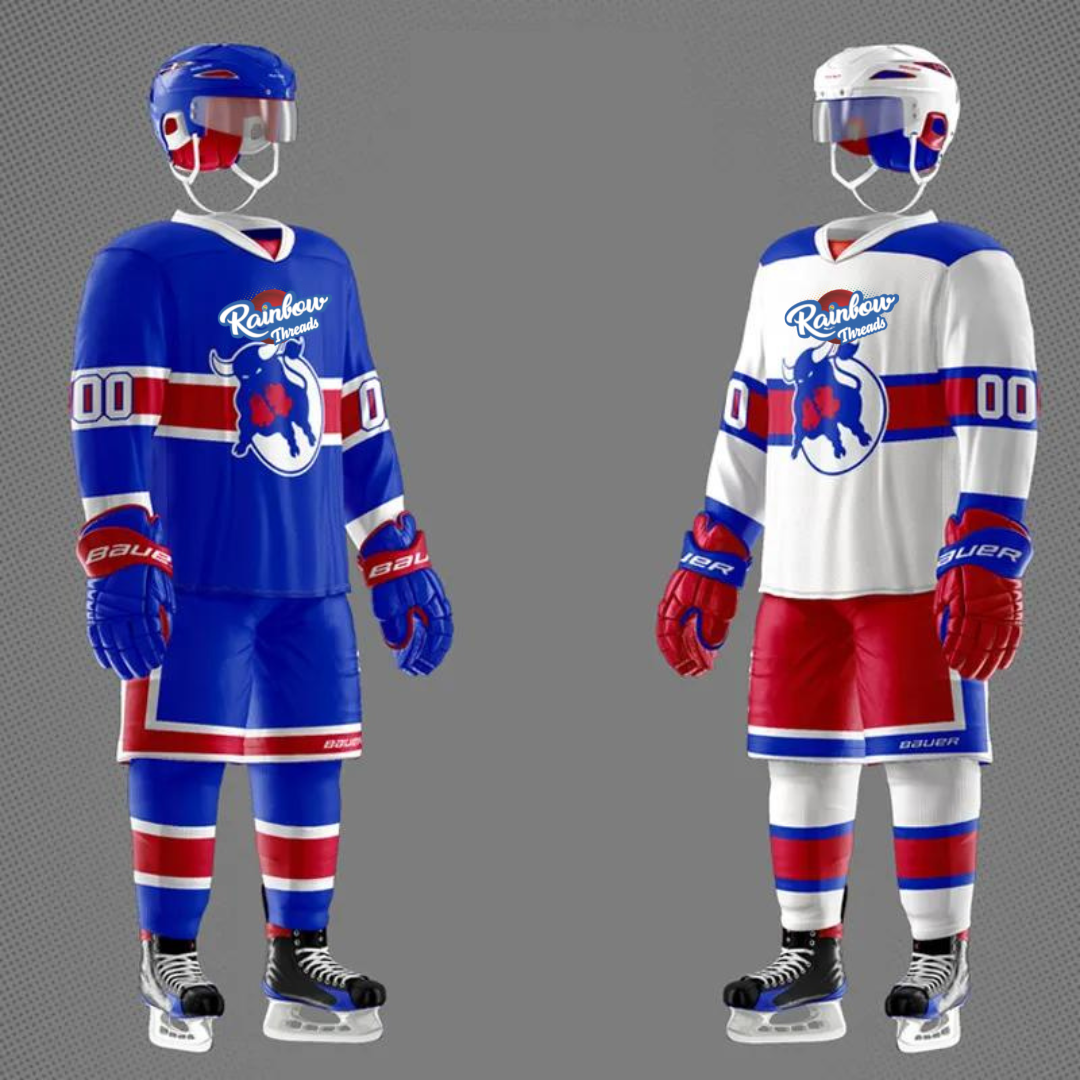 Buy Customized Sublimation Ice Hockey Uniform Set from Rainbow Threads ...