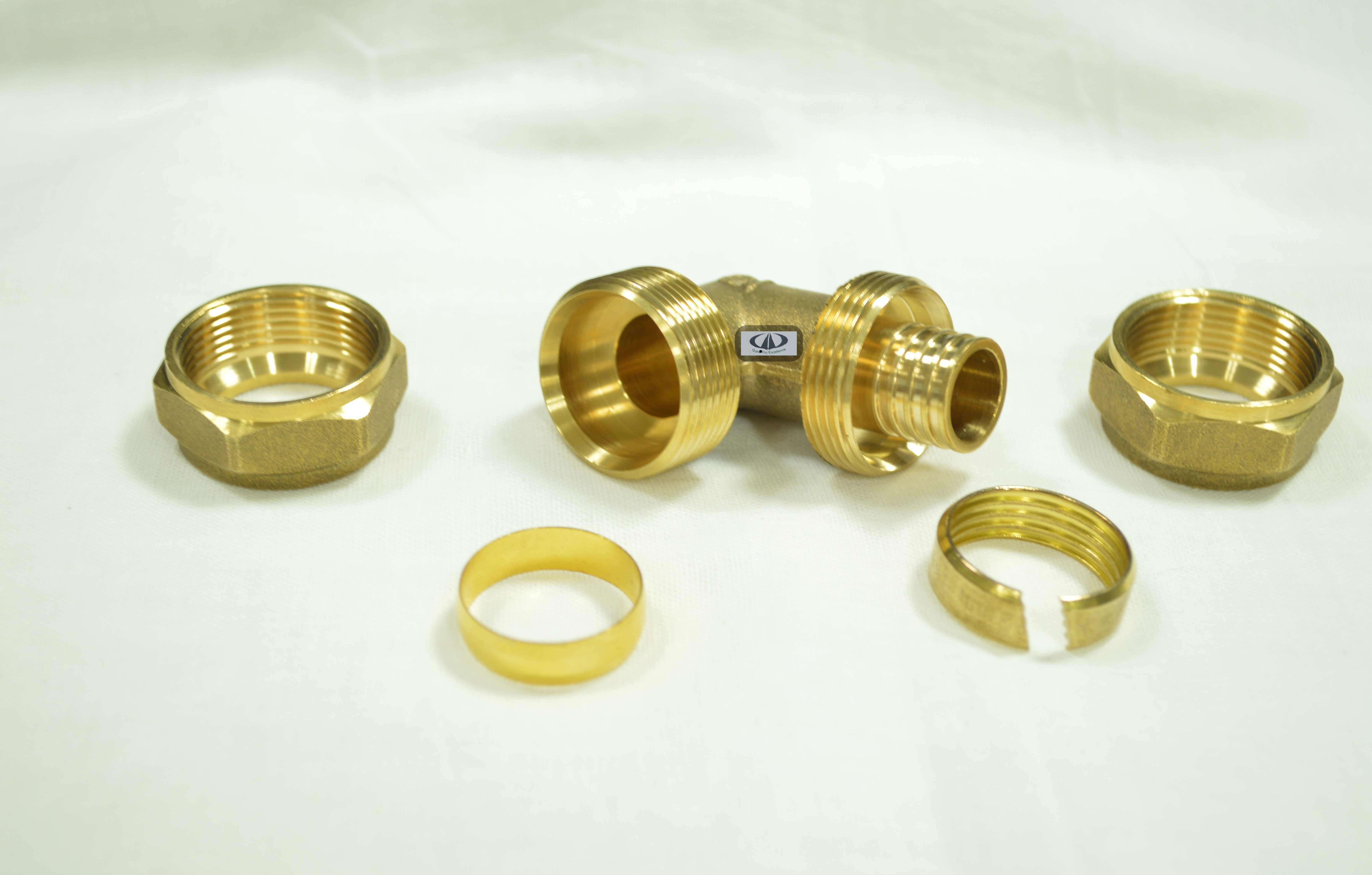 Buy Brass Elbow 22 X 3/4 from Bohra Engineering LLP, India | Tradewheel.com