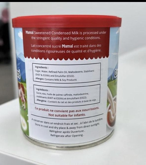 Buy Mamal Sweetened Condensed Milk from IOC WORLDWIDE SDN. BHD ...