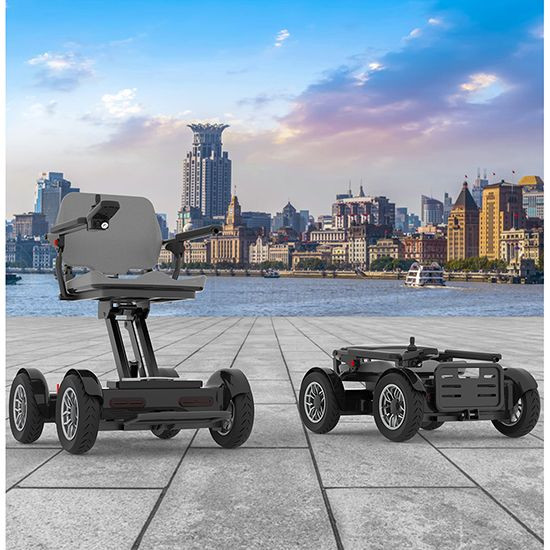 Buy The Four-wheel Drive Auto Folding Power Chair from Shanghai Runmer ...