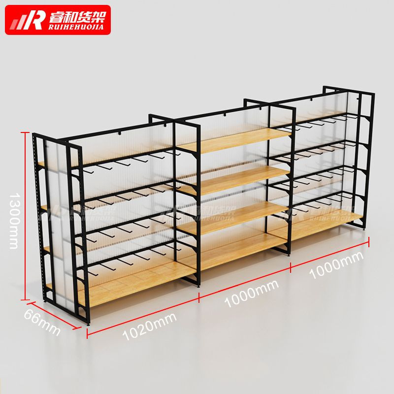 Buy Miniso Display Style Boutique Wholesale Steel Wood Makeup Mac ...