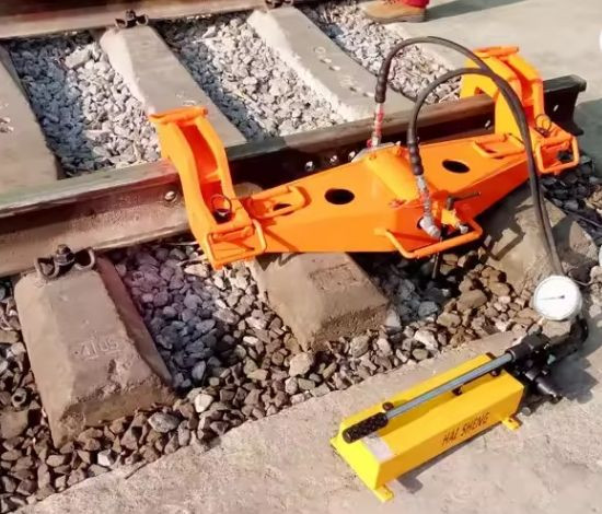 Buy Hydraulic Switch Rail Bending Machine Switch Rail Bender from Wuhan ...