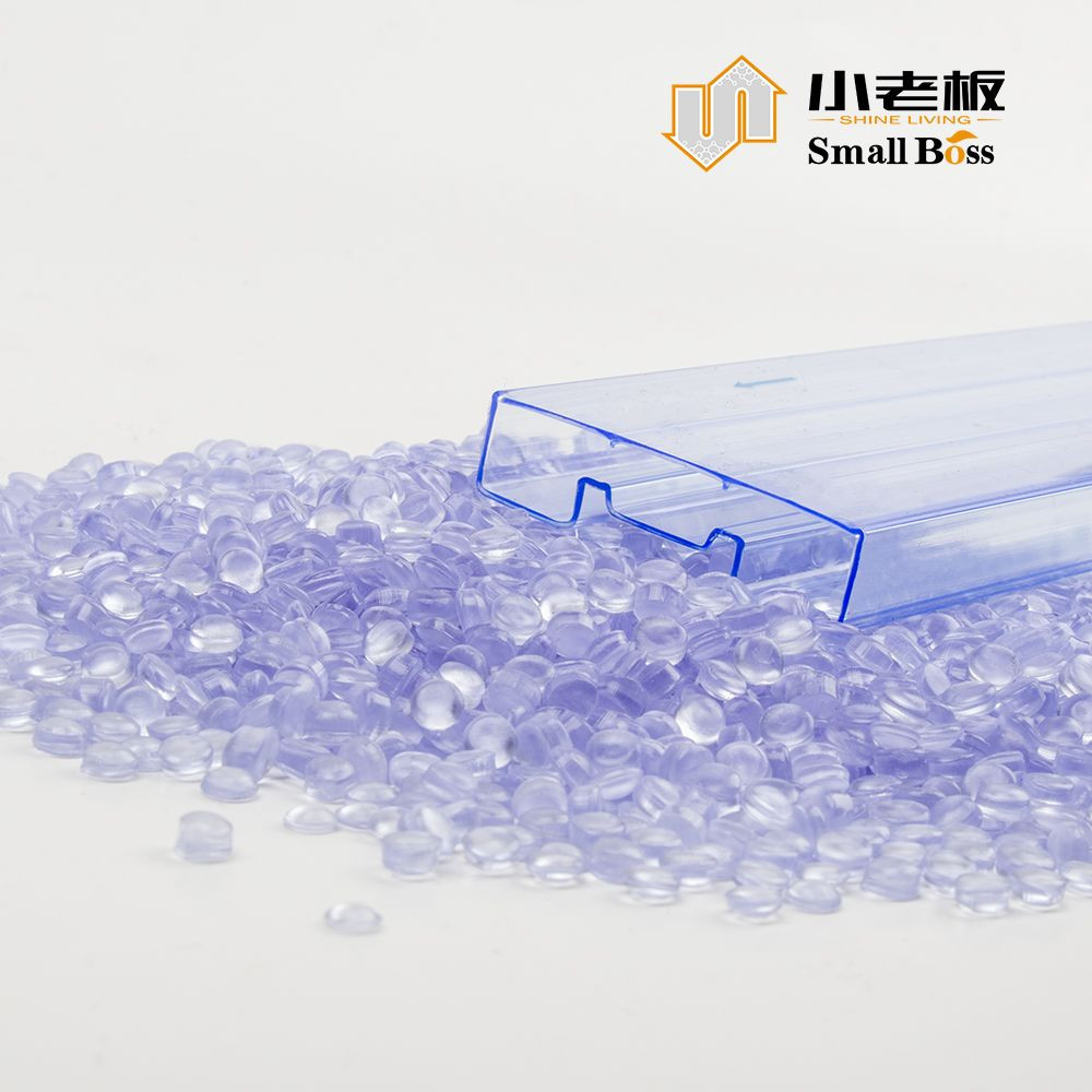 Buy Clear Rigid Pvc Compound Pvc Granules For Electronic Ic Packing ...