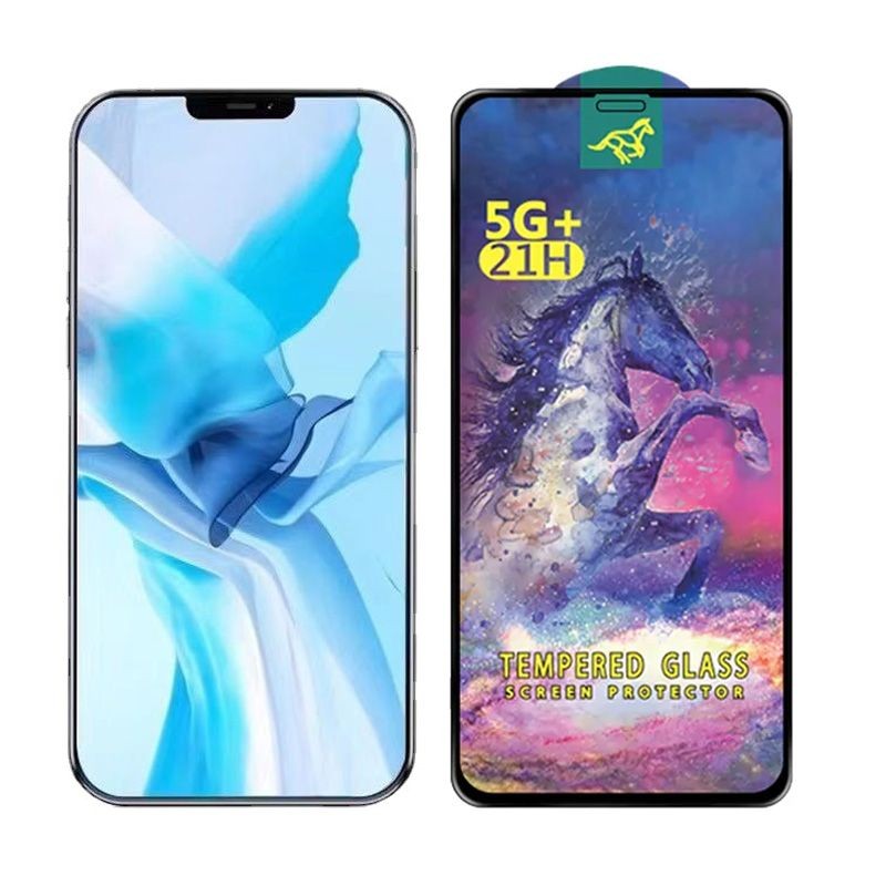 Buy Swift Horse Is Fully Covered With All-glue Tempered Glass Iphone 13 ...
