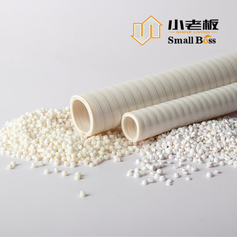 Buy Co-extrusion White Pipe Double Layer Pvc Compound Pvc Granules ...
