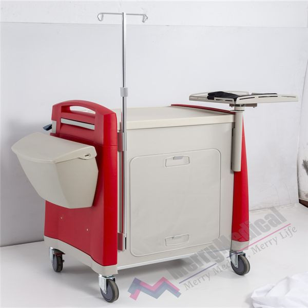 Buy Hospital Plastic Abs Emergency Cart Trolley With Drawers from ...