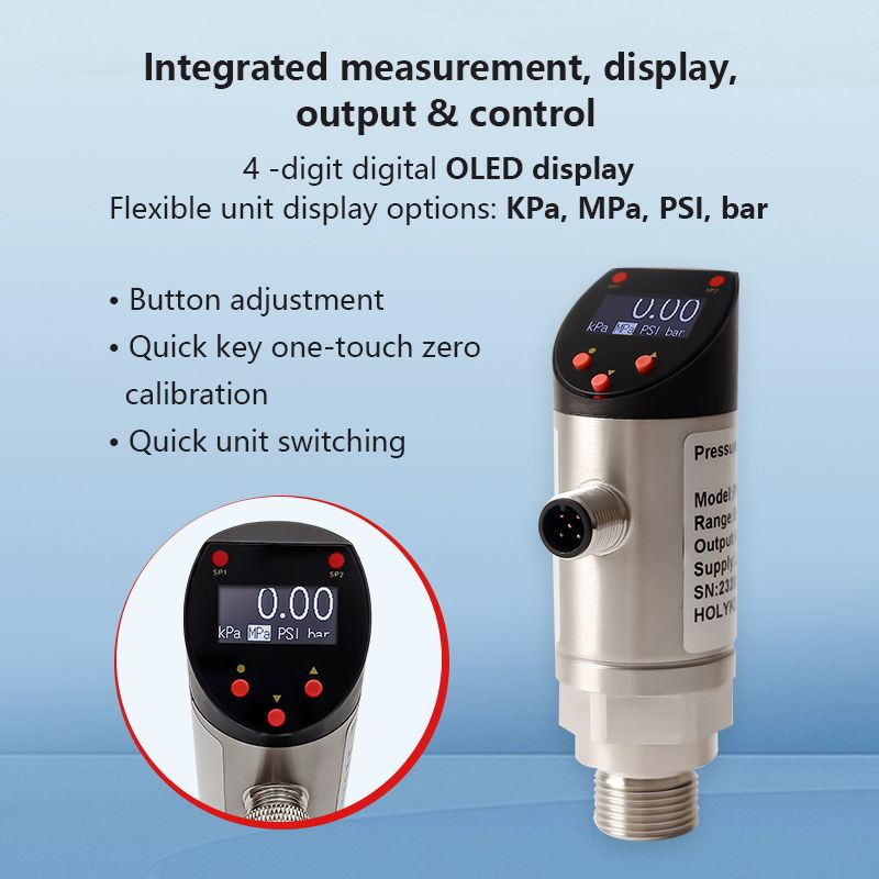 Buy Holykell Digital pressure switch Ps302 from Holykell Technology ...