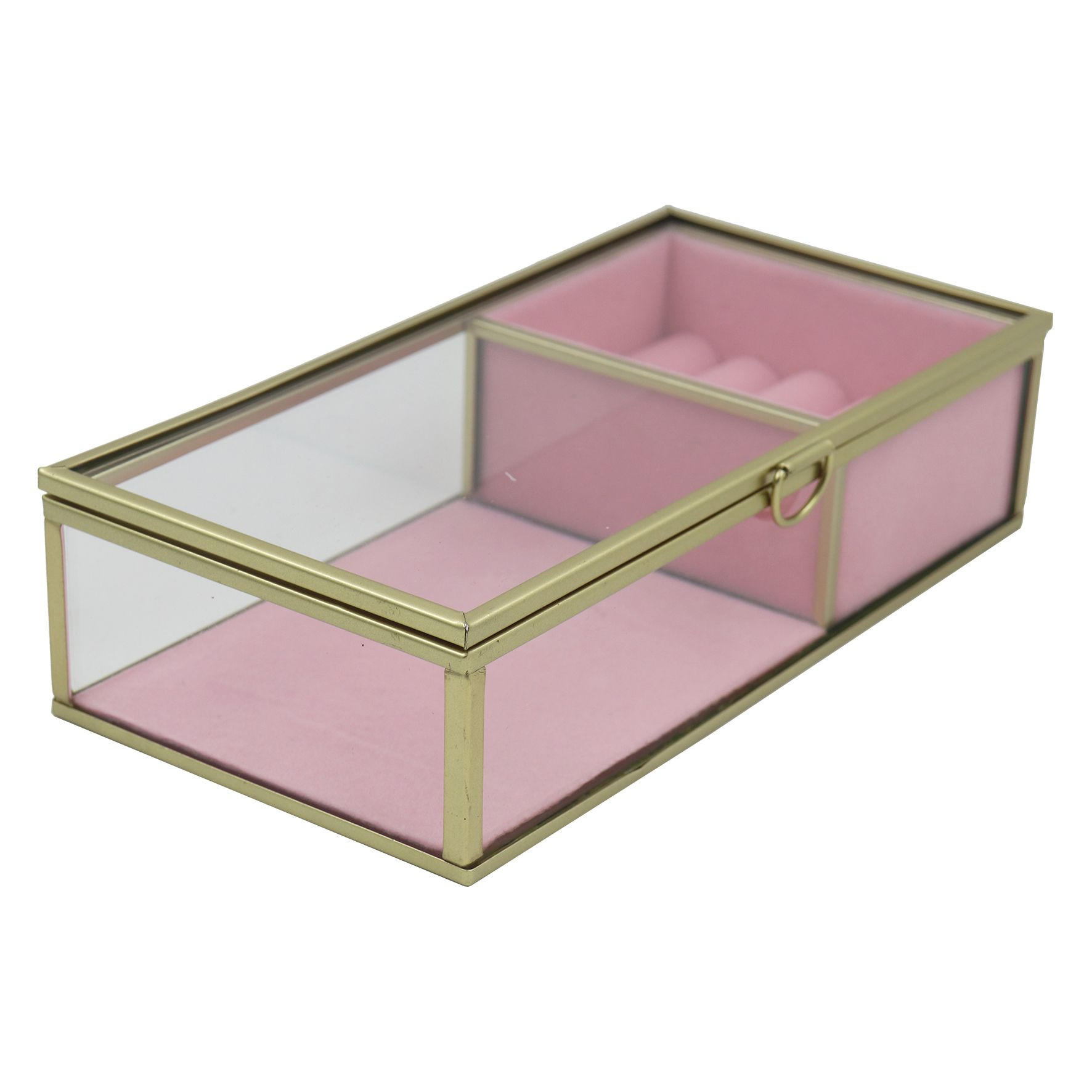 Buy Modern Jewelry Box, Metal Jewelry Box, Necklace, Ring, Bracelet ...