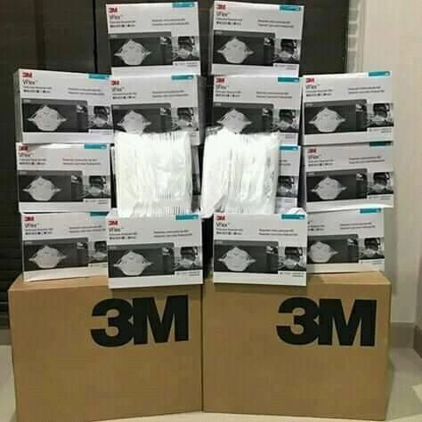 Buy N95 Respirator Face Mask, For Hospital, Packaging Type: Carton Box ...