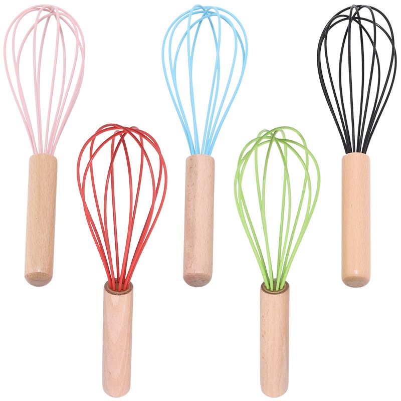 Buy Whisk With Wood Handle from YANGJIANG HONGSHENG KITCHENWARE CO.,LTD ...