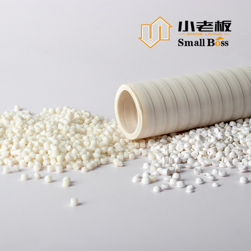 Buy Co-extrusion White Pipe Double Layer Pvc Compound Pvc Granules ...